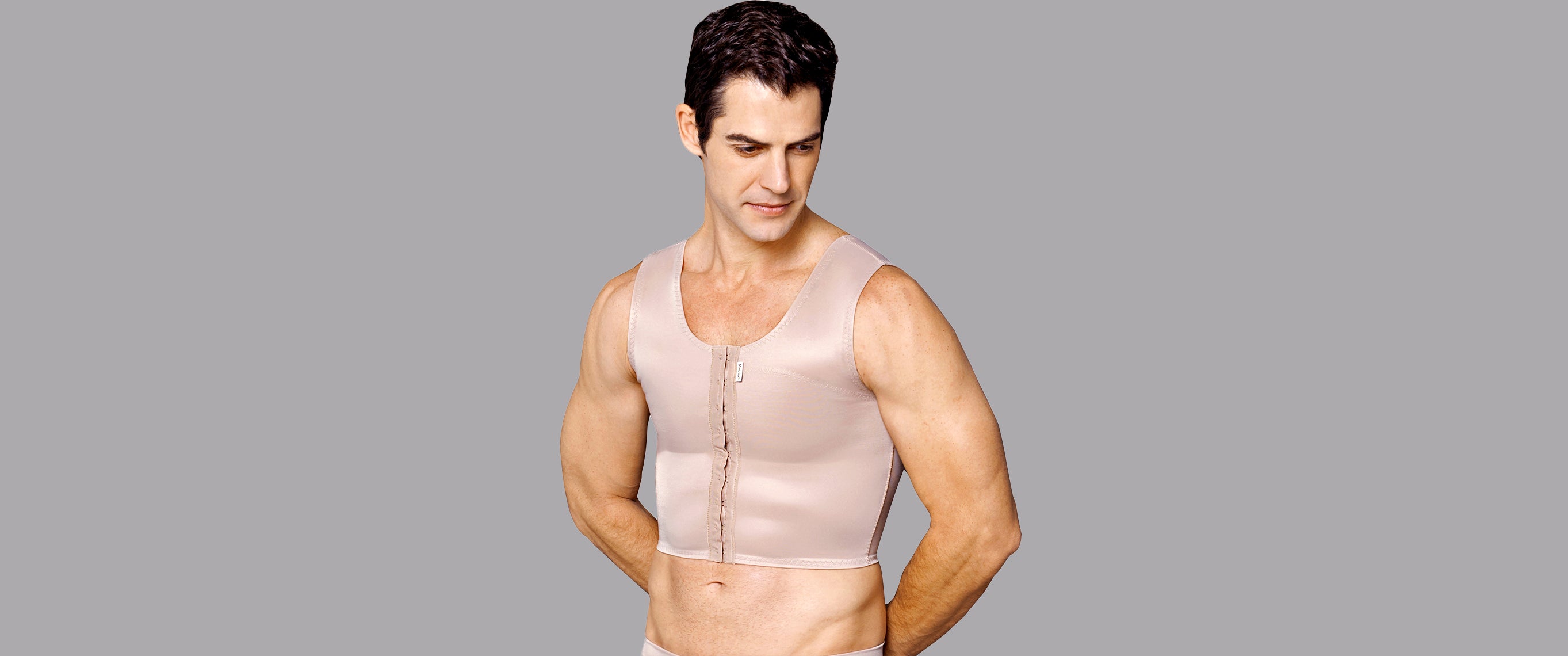 Men's Compression Vests | Gynecomastia Compression Vests – macom medical